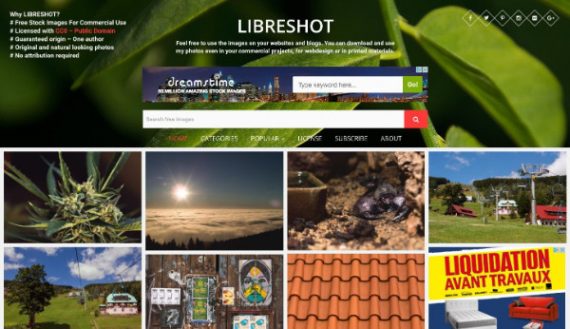 Les meilleurs sites d'images libres de droit