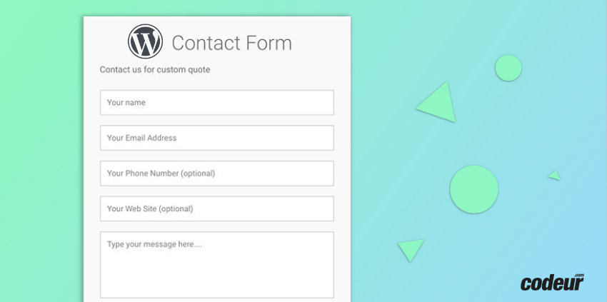 10 plugins WordPress pour créer un formulaire de contact - Codeur Blog