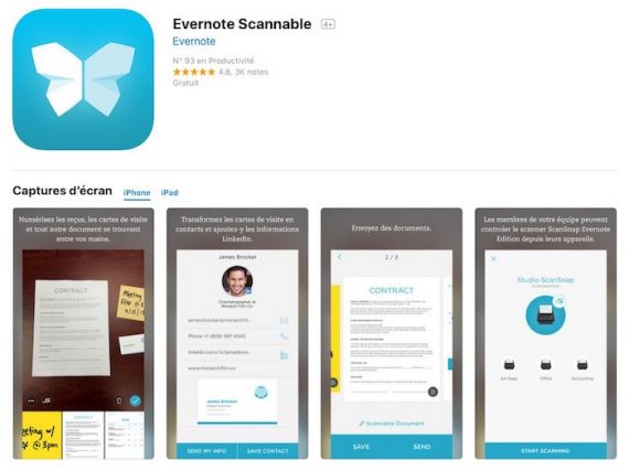7 applications pour scanner des documents (iPhone et Android)