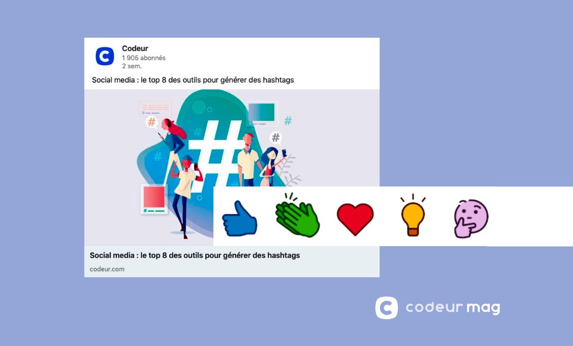 5 conseils pour mieux utiliser les réactions Linkedin