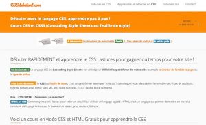 10+ sites pour apprendre le CSS gratuitement