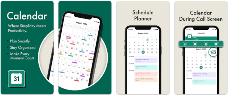 Les meilleures applications agenda et calendrier sur iOS et Android