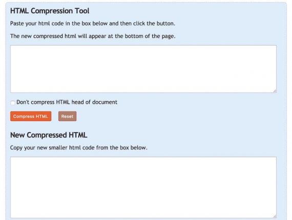 11 outils de compression de vos fichiers code (CSS, HTML et JS)