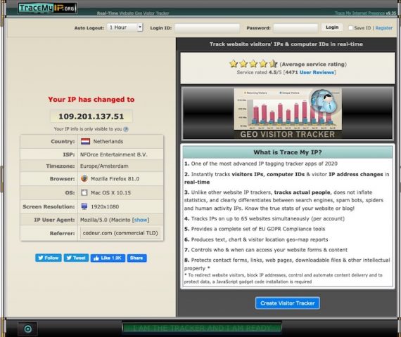 Comment localiser une adresse IP précisément