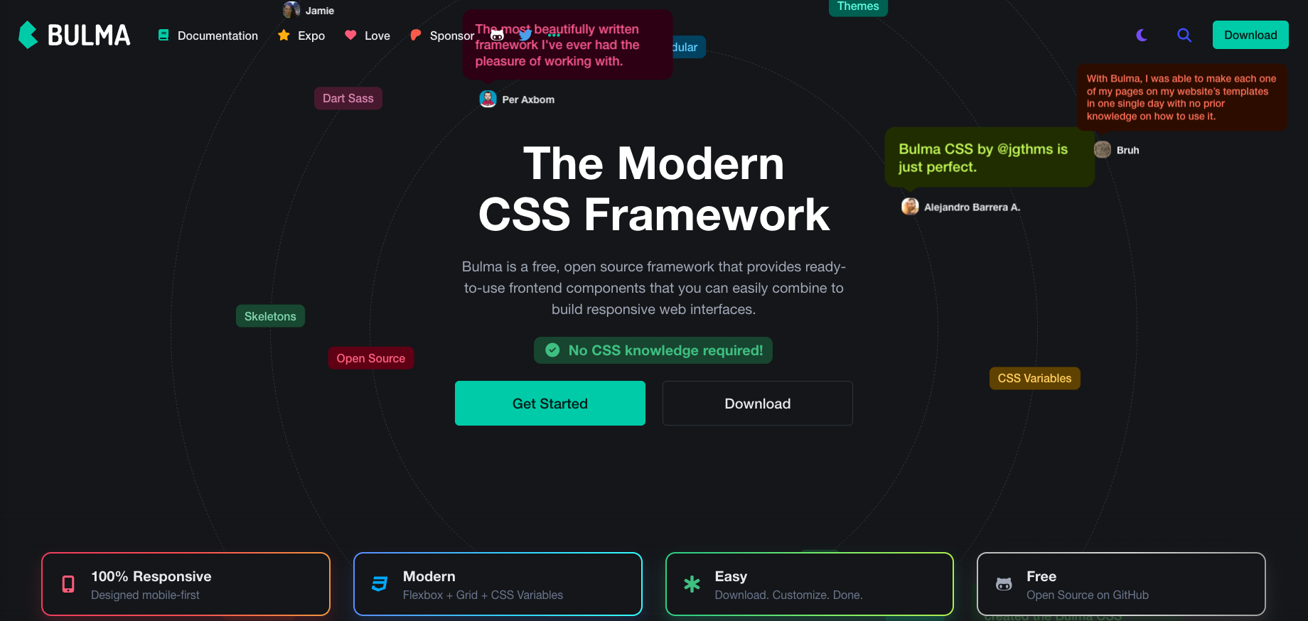 Les meilleures alternatives à Bootstrap : 6 frameworks frontend