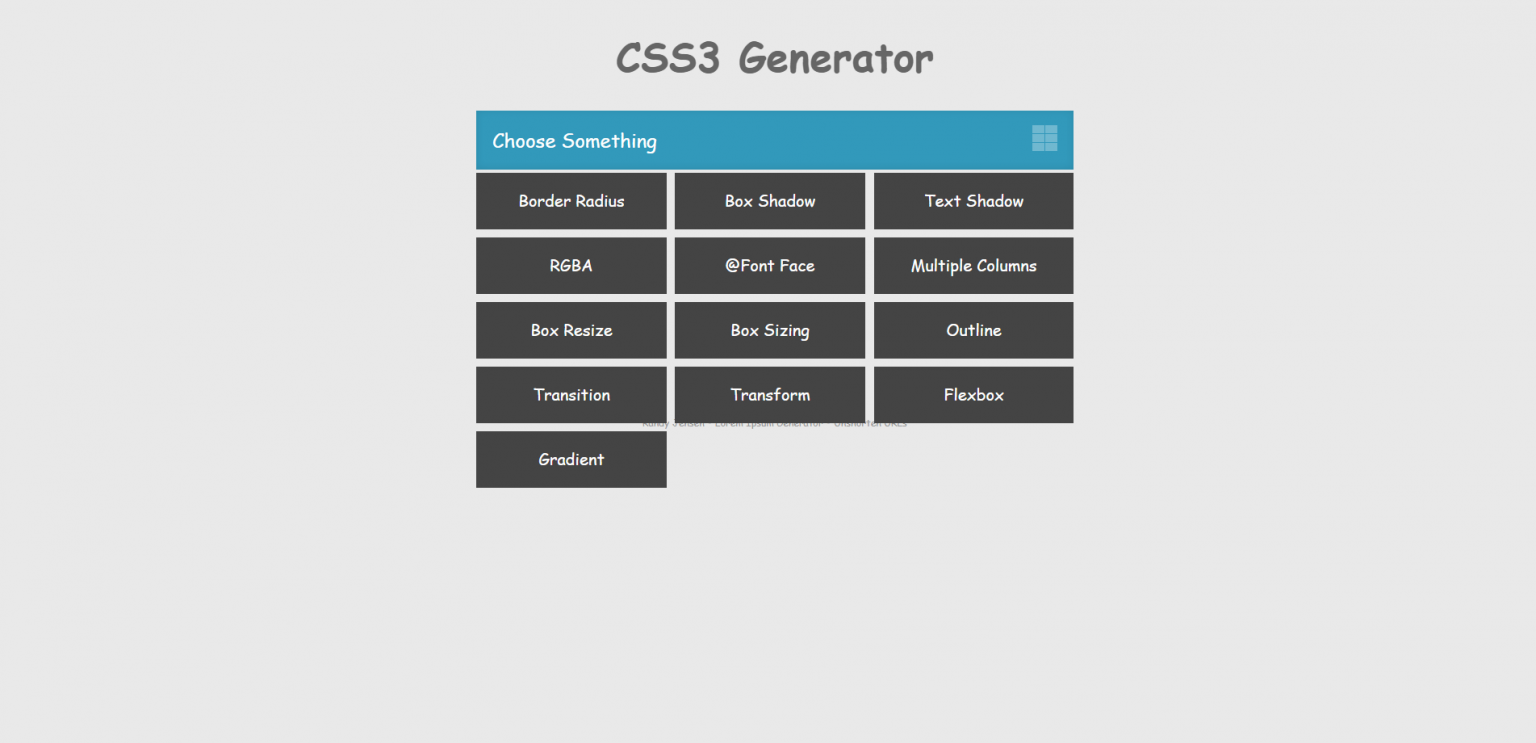 10 générateurs de CSS pour vous aider à customiser votre site