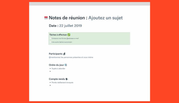 Les meilleurs outils de prise de notes