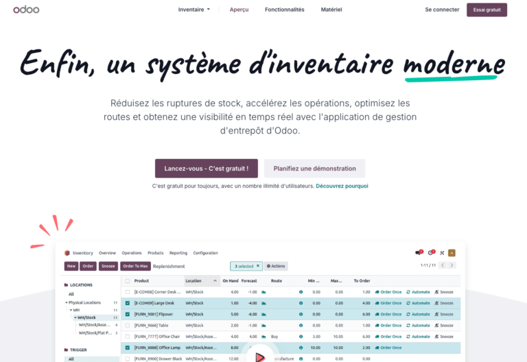Les 10 meilleurs logiciels de gestion de stock