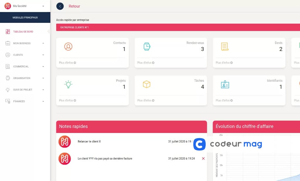 Entreprises : boostez votre productivité à l'aide d'un ERP/CRM