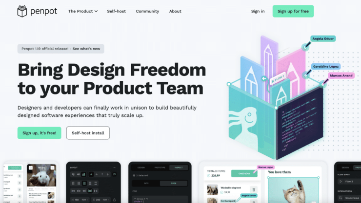 Les meilleures alternatives à Figma