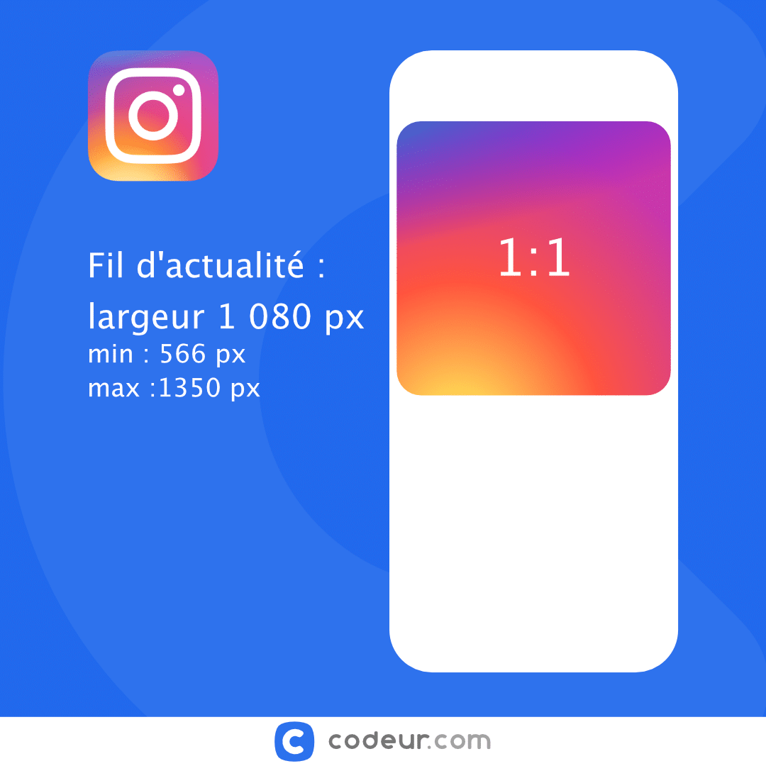 Guide des tailles d'images pour Instagram - 2025