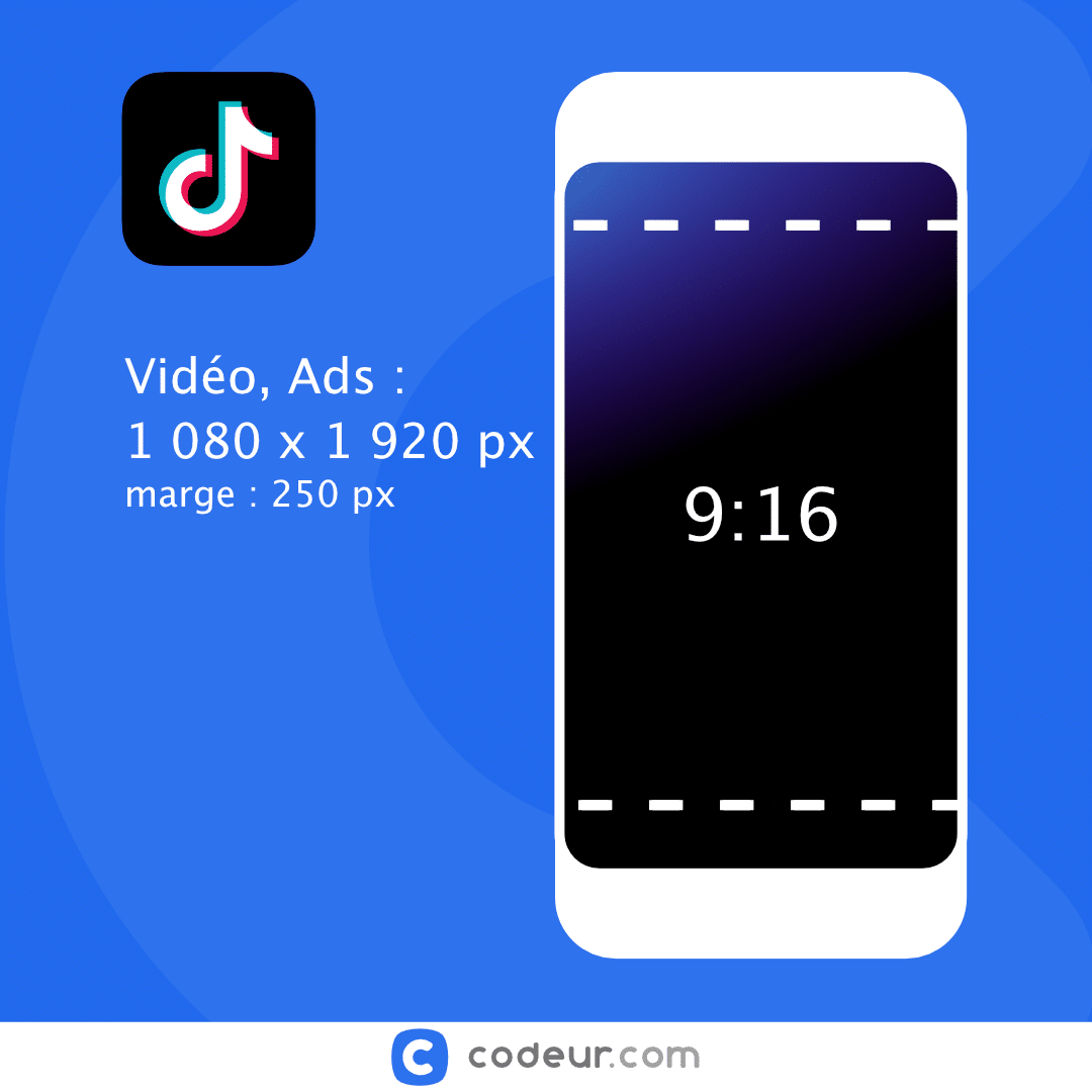 Guides des tailles d’images pour TikTok - À la SEOupe