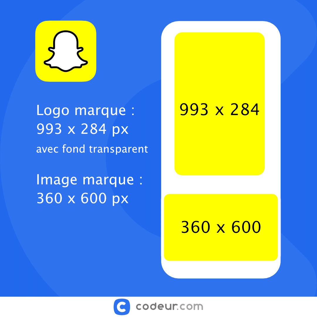 Tout savoir sur les tailles d'images sur Snapchat