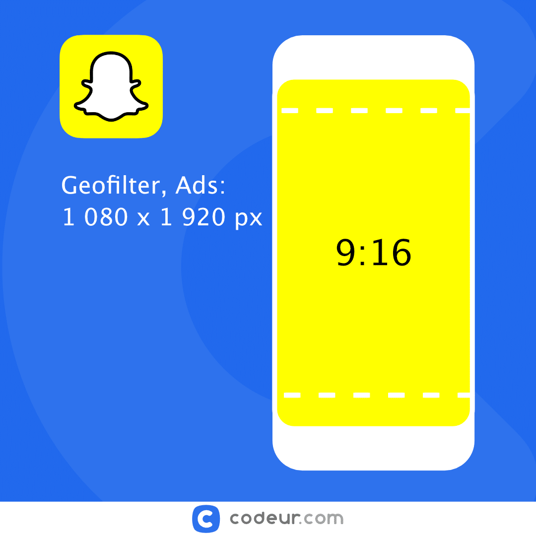 Tout savoir sur les tailles d'images sur Snapchat