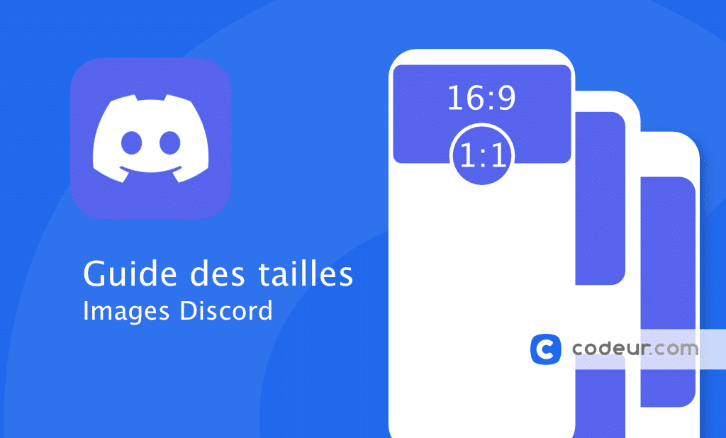 Guide des tailles d'images pour Discord