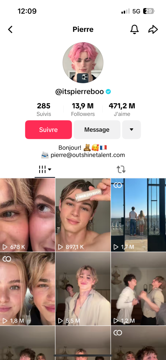 Les 20 plus gros influenceurs TikTok français