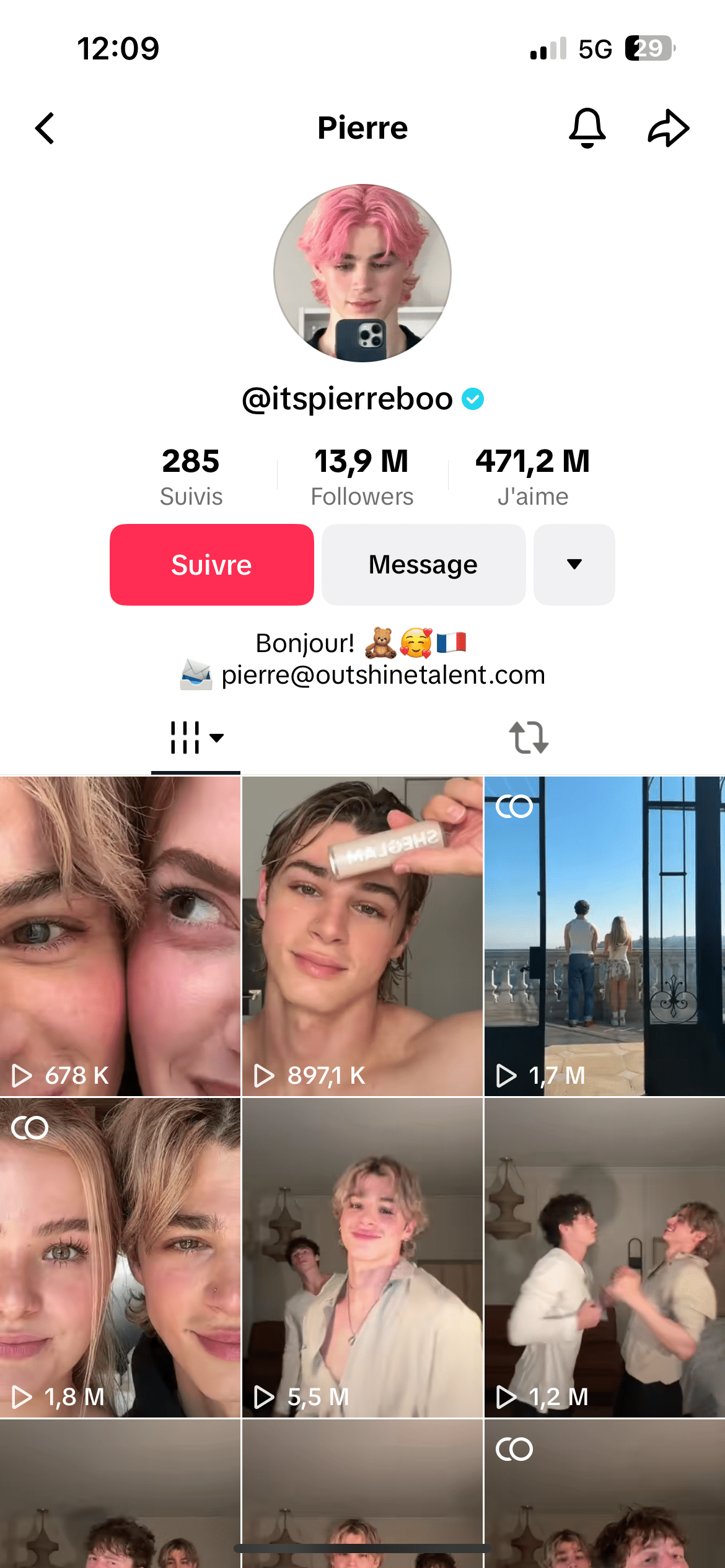 Les 20 plus gros influenceurs TikTok français
