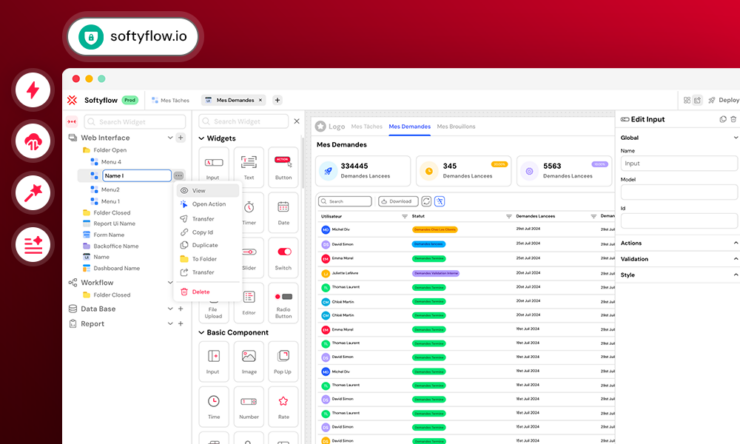 Les meilleures plateformes low code pour le développement