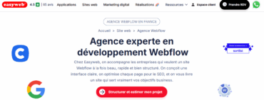 Quelles sont les meilleures agences Webflow en 2025