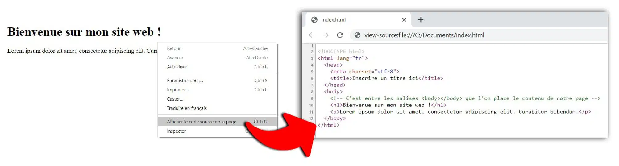 Exemple De Site Web Code Html Le Meilleur Exemple Les Meilleurs